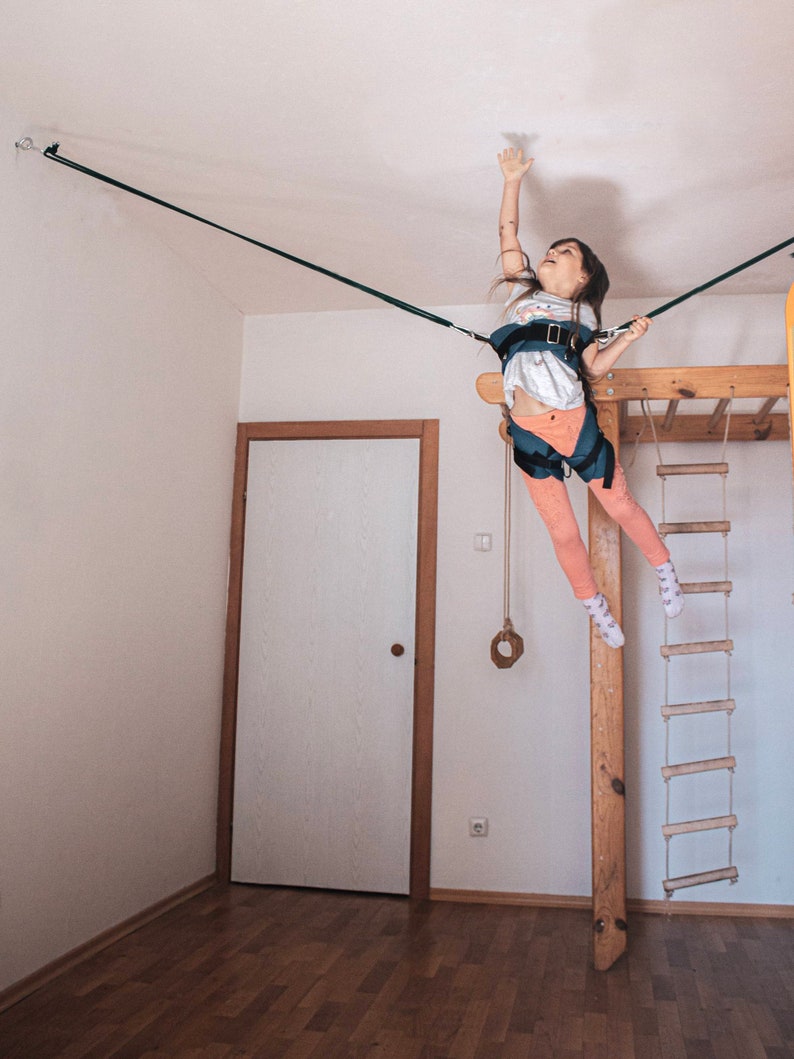 Kids Bungee Jumper, Home Exerciser, Indoor Swing, 2-7 Years - Etsy Canada