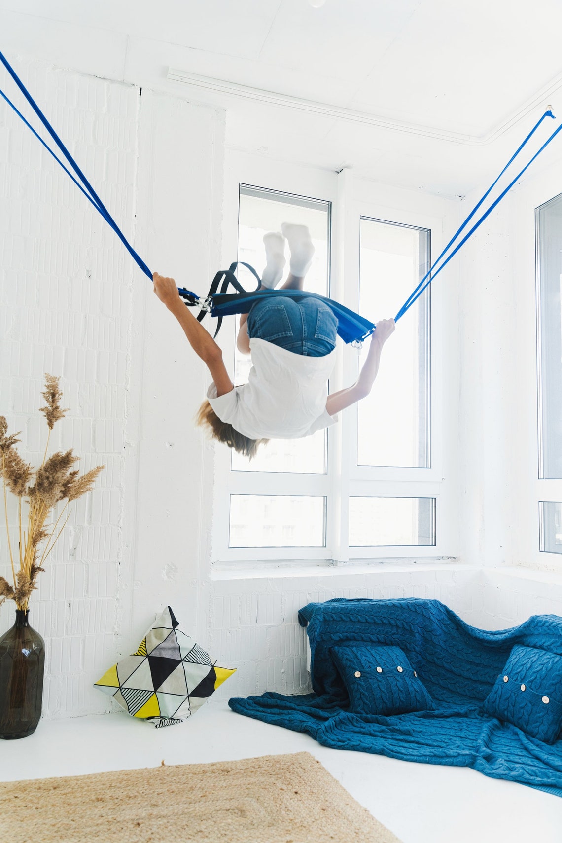 Street Swing Kids Indoor Jumping Swing Set Jump Baby Home - Etsy