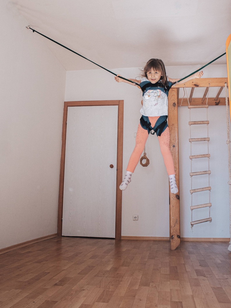 Kids Bungee Jumper, Home Exerciser, Indoor Swing, 2-7 Years - Etsy Canada