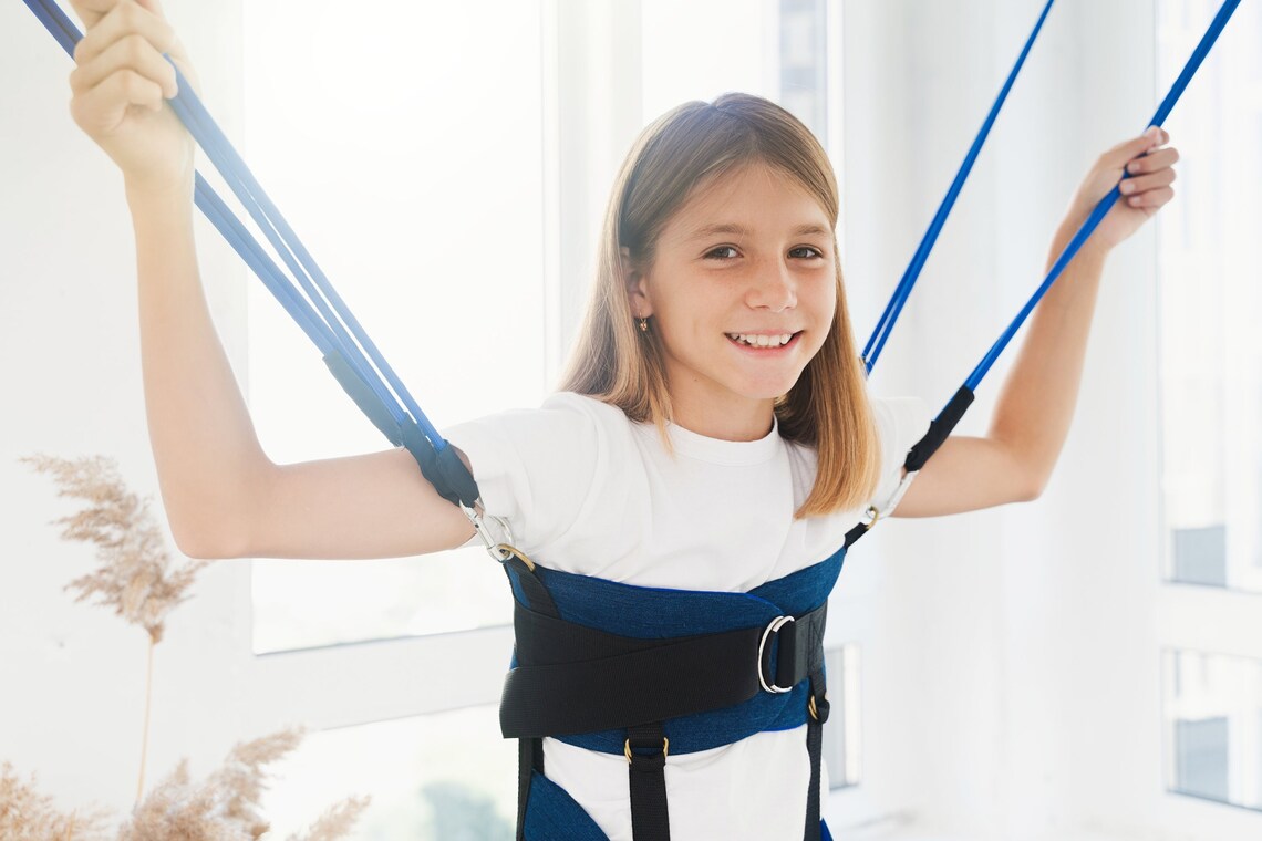 Bungee for Fitness. Indoor Bungee Jumping Size M for Kids 5-14 - Etsy