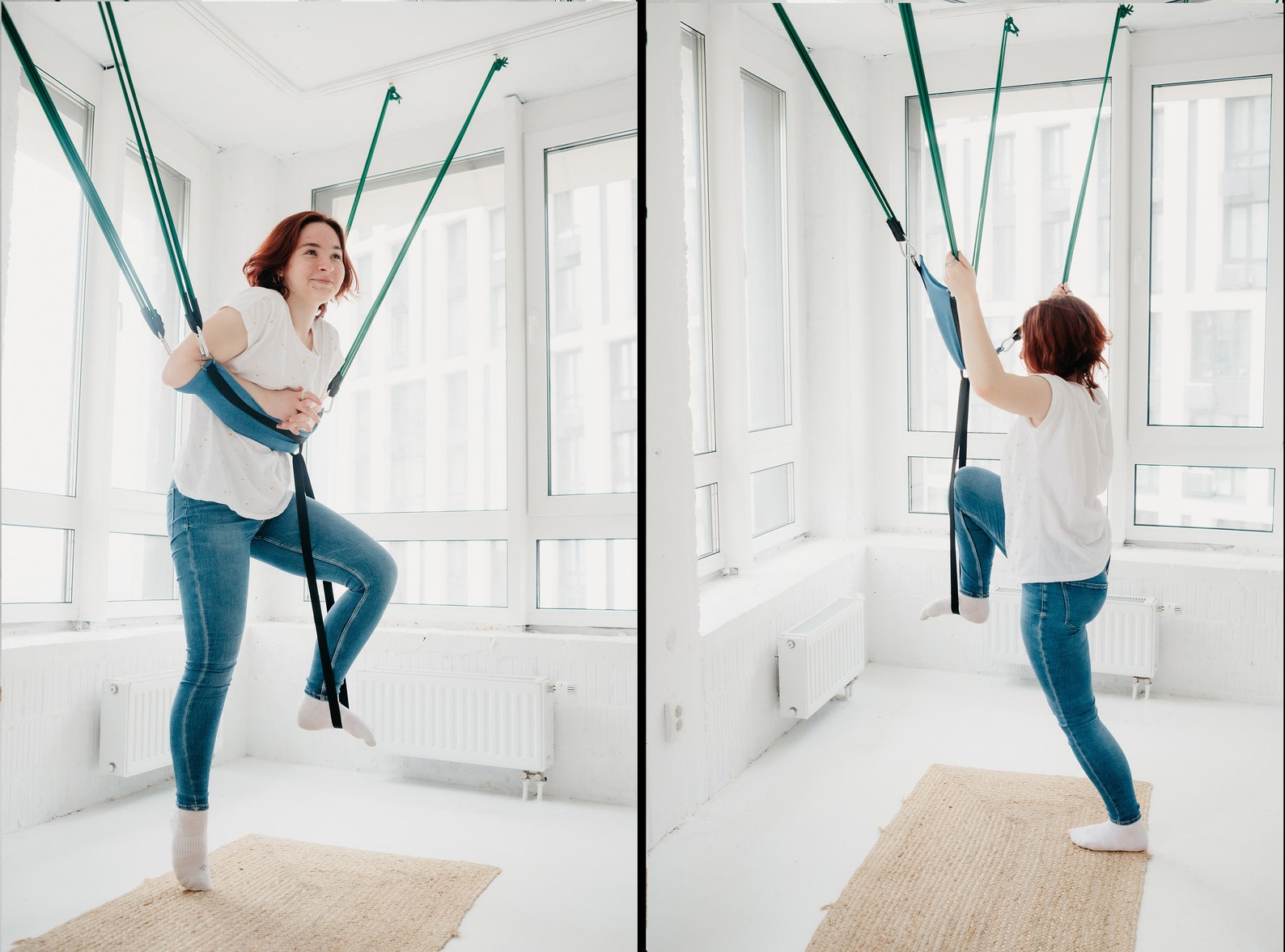 Swing for Fitness, for Sports. A Swing for Training the Buttocks ...