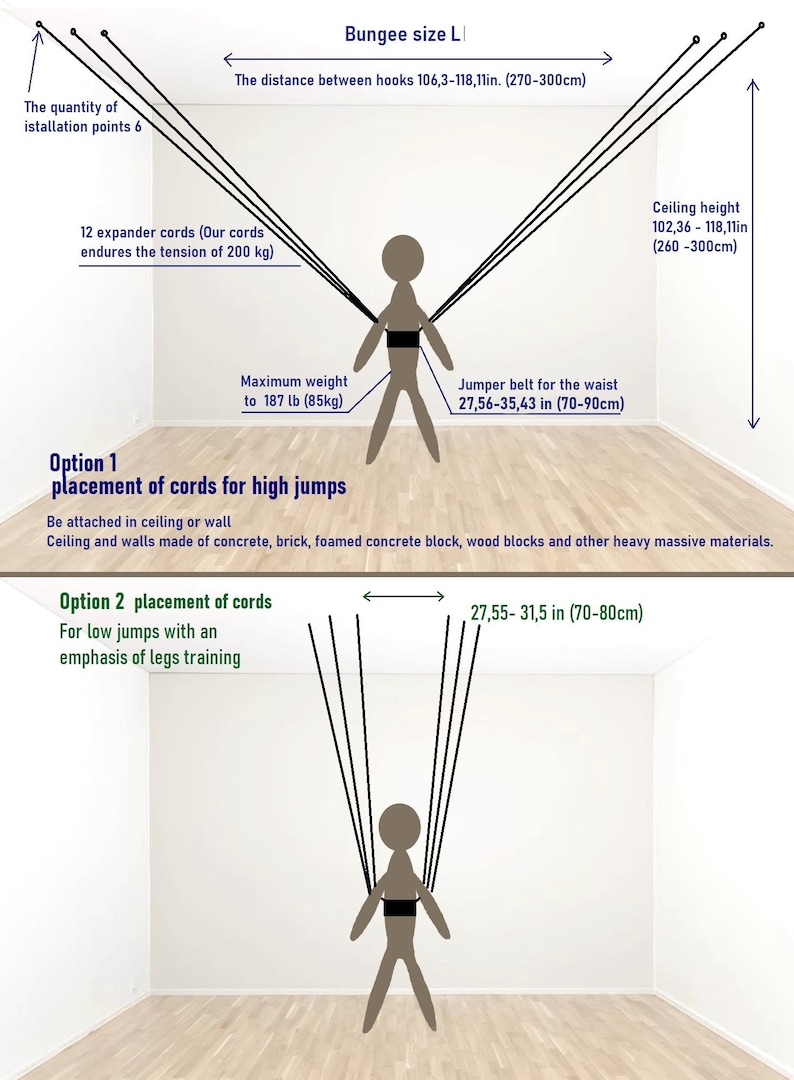 Bungee for Children With Special Needs Size M for Kids 5-14 Years ...