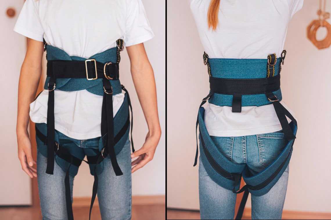 Indoor Bungee Jumping Size M for Kids 5-14 Years Home Bungee Playground ...