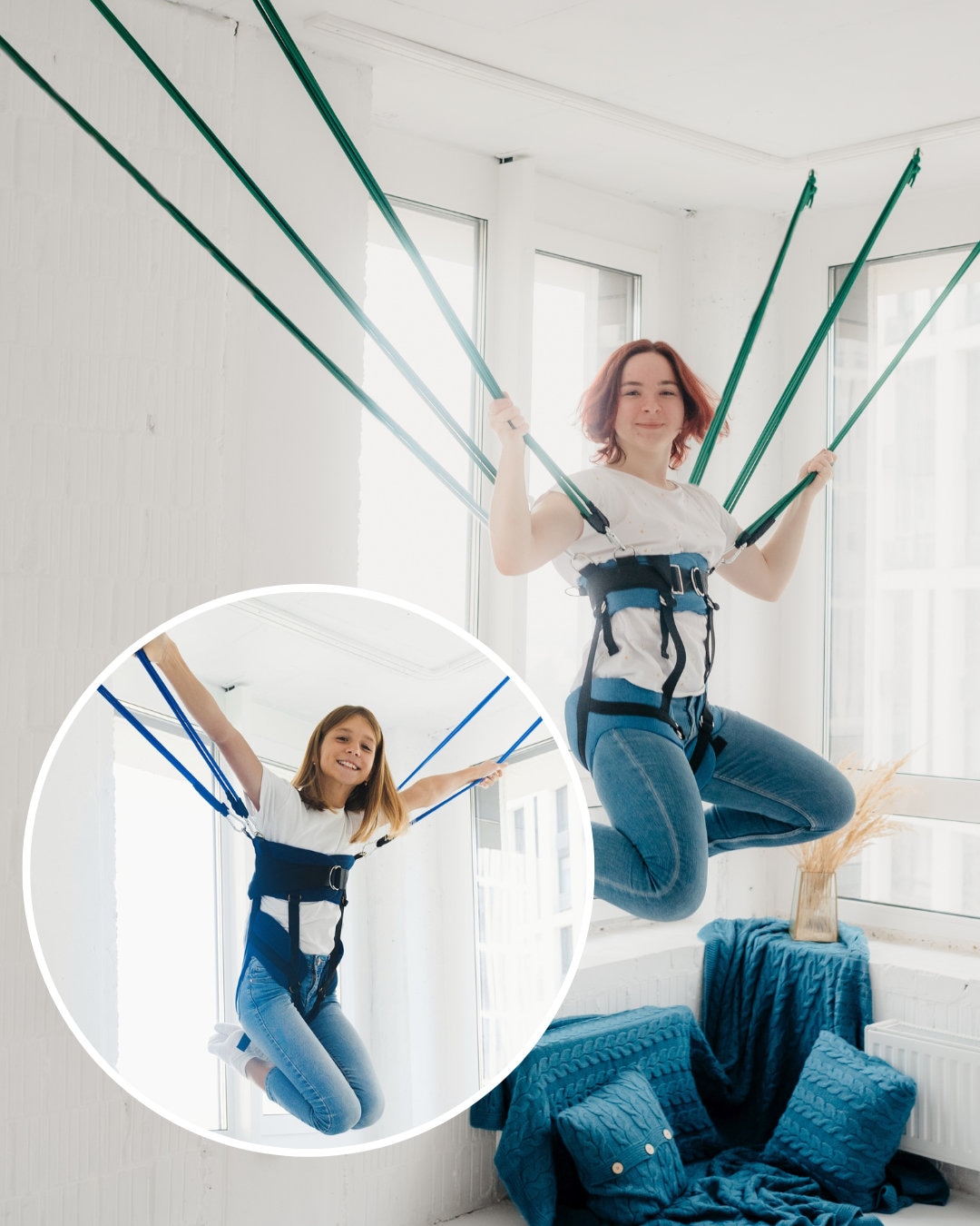 Bungee Jumping Set 11 for Children and Adults. Simulator - Etsy