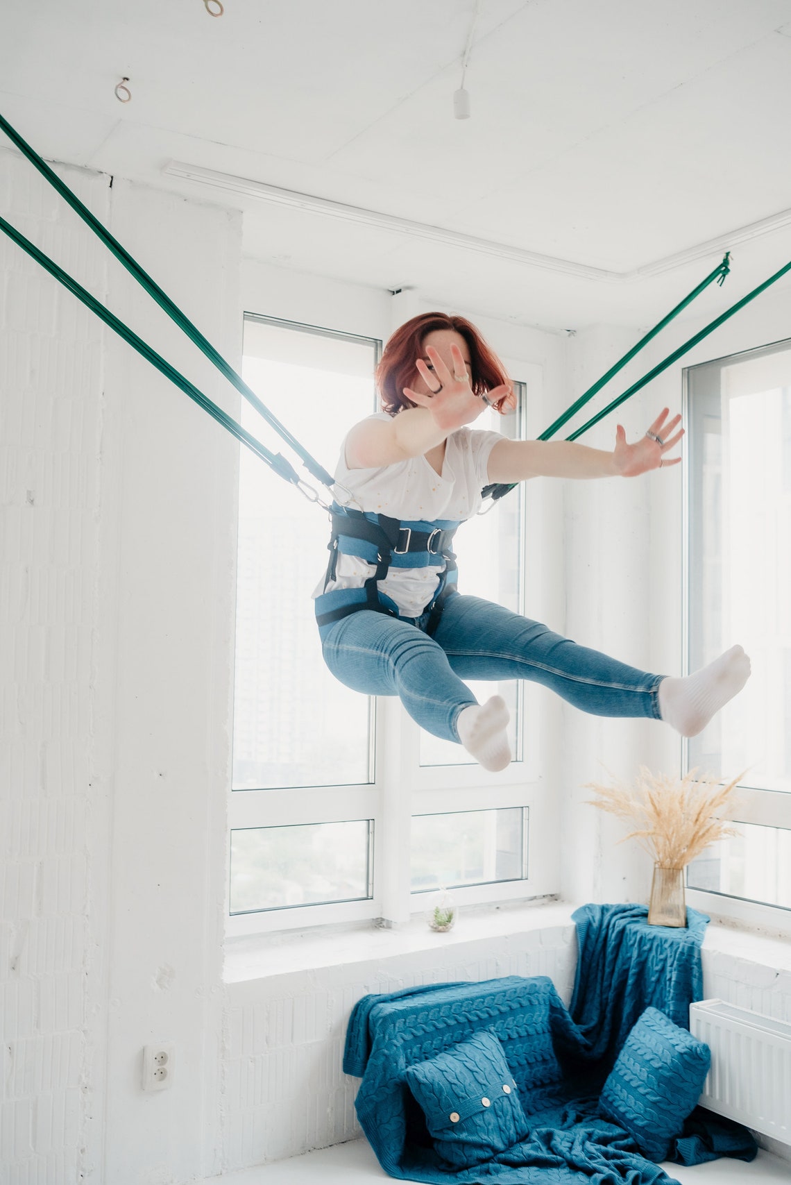 Indoor Bungee Jumping Fitness Size S M L for Kids 2-14-100 - Etsy