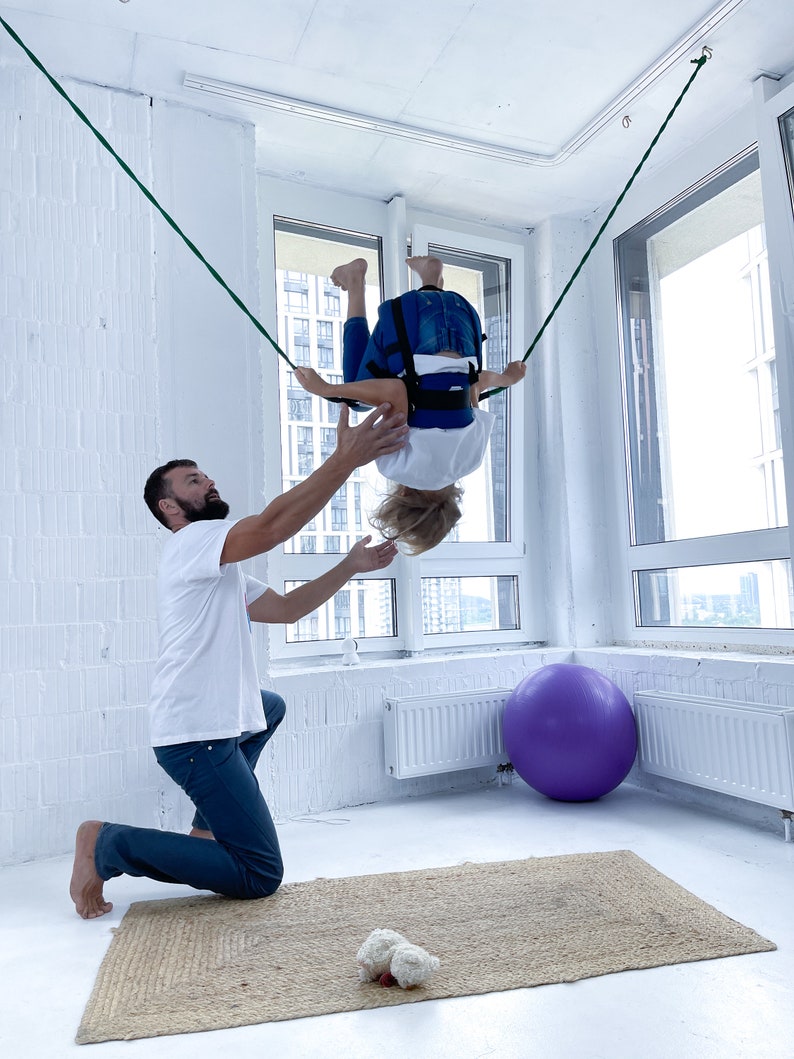 Kids Bungee Jumper: Home Fitness Swing, Indoor Exercise - Etsy