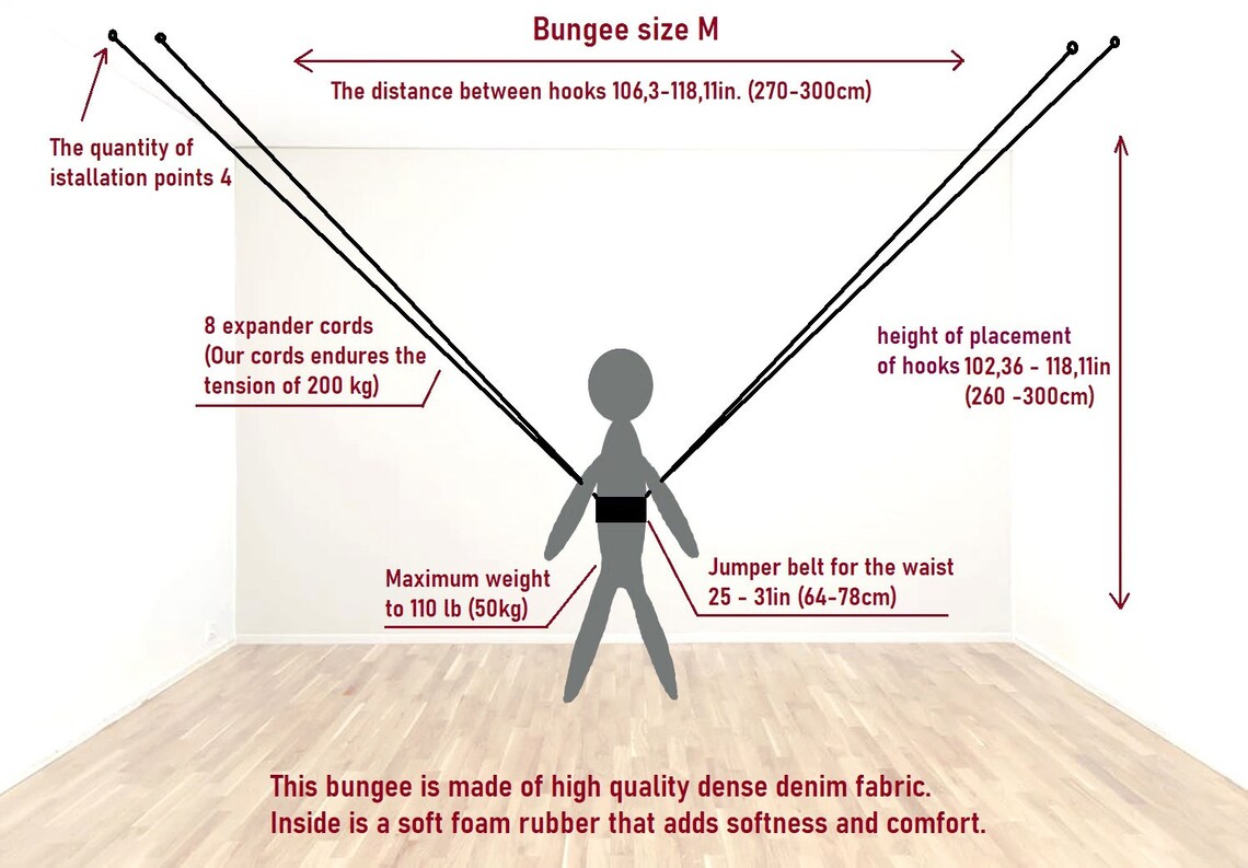 Kids Flyer Bungee Jumper, Indoor Exerciser, Home Swing - Etsy