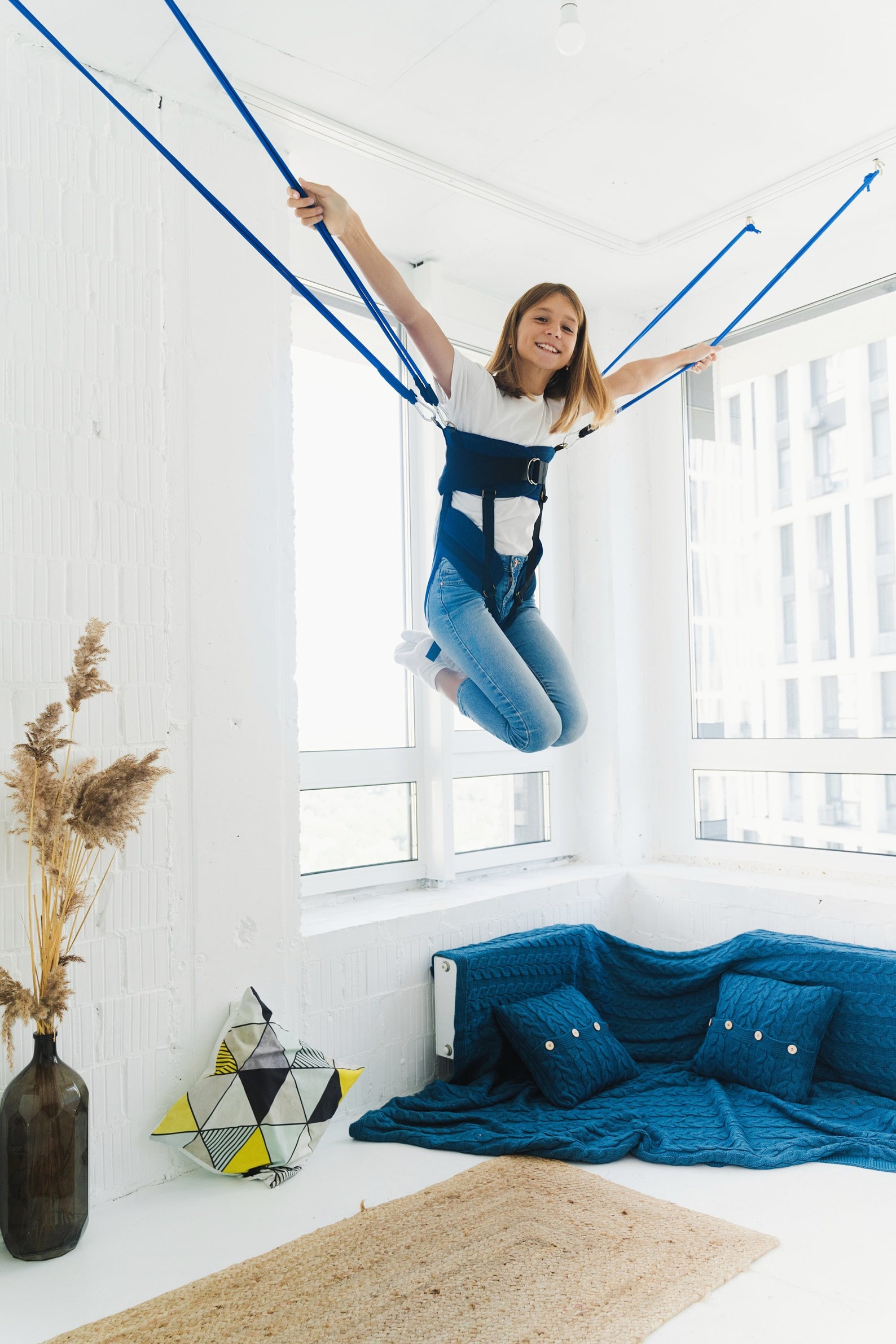 Kids Flyer Bungee Jumper, Indoor Exerciser, Home Swing - Etsy