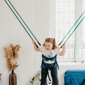 SET Bungee + Swing for Kids. Bungee for Kids 3-99 Years+ Swing. Jumper ...