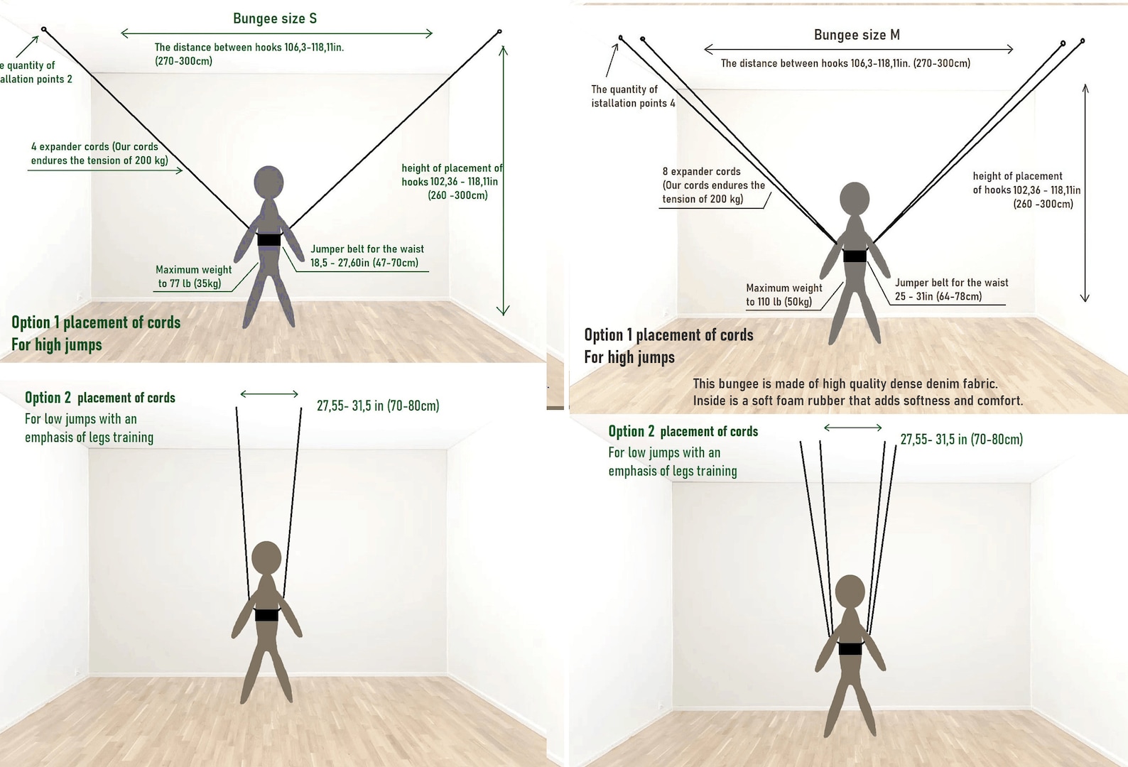 Therapy Bungee Swing: Sensory Simulator for Cerebral Palsy, Special ...