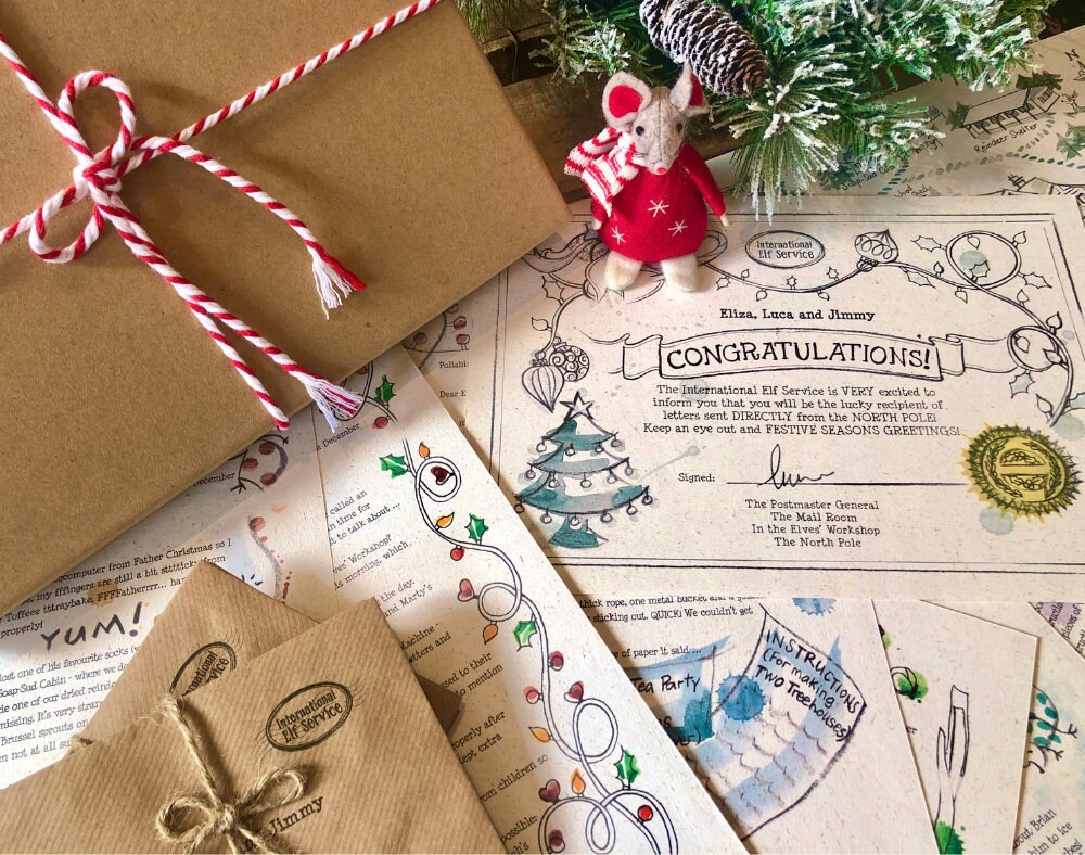 Magical Advent Calendar 2024 - Personalised Christmas Elf Letters - Etsy
