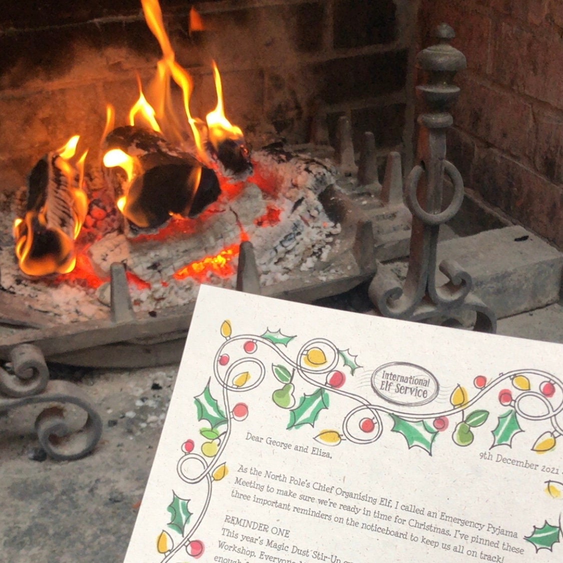 Magical Advent Calendar 2024 - Personalised Christmas Elf Letters - Etsy