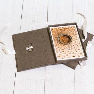 Memory Keepsake Box, 6x9 Photo Box for 10 Photos, USB Box, Proof Box ...