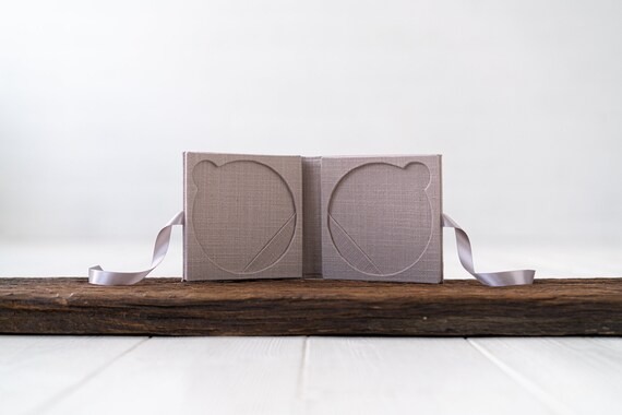 Linen DVD Folio for 2 Discs Double DVD Packaging DVD Box | Etsy