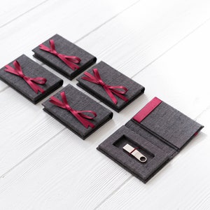 5 Mini USB Cases USB Packaging USB Box Wedding - Etsy