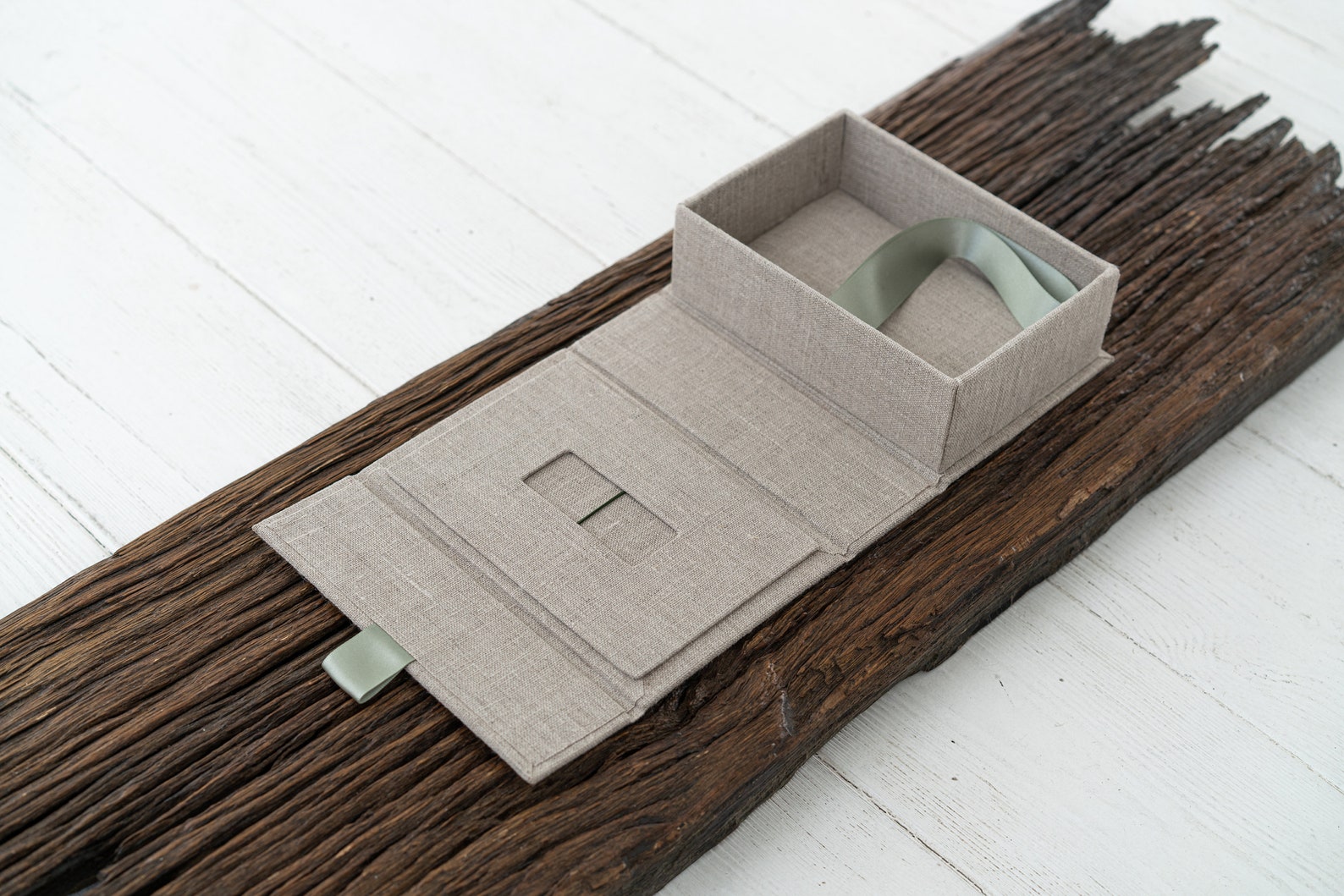 Wedding Memory Box 4x6 Linen Photo Box With Magnetic Closure - Etsy