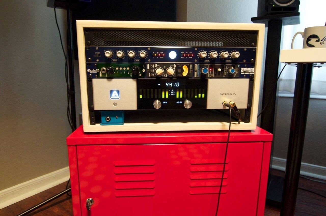 Nice-racks 6-space Studio Rack, Choose Your Depth, Choose Your Stain ...