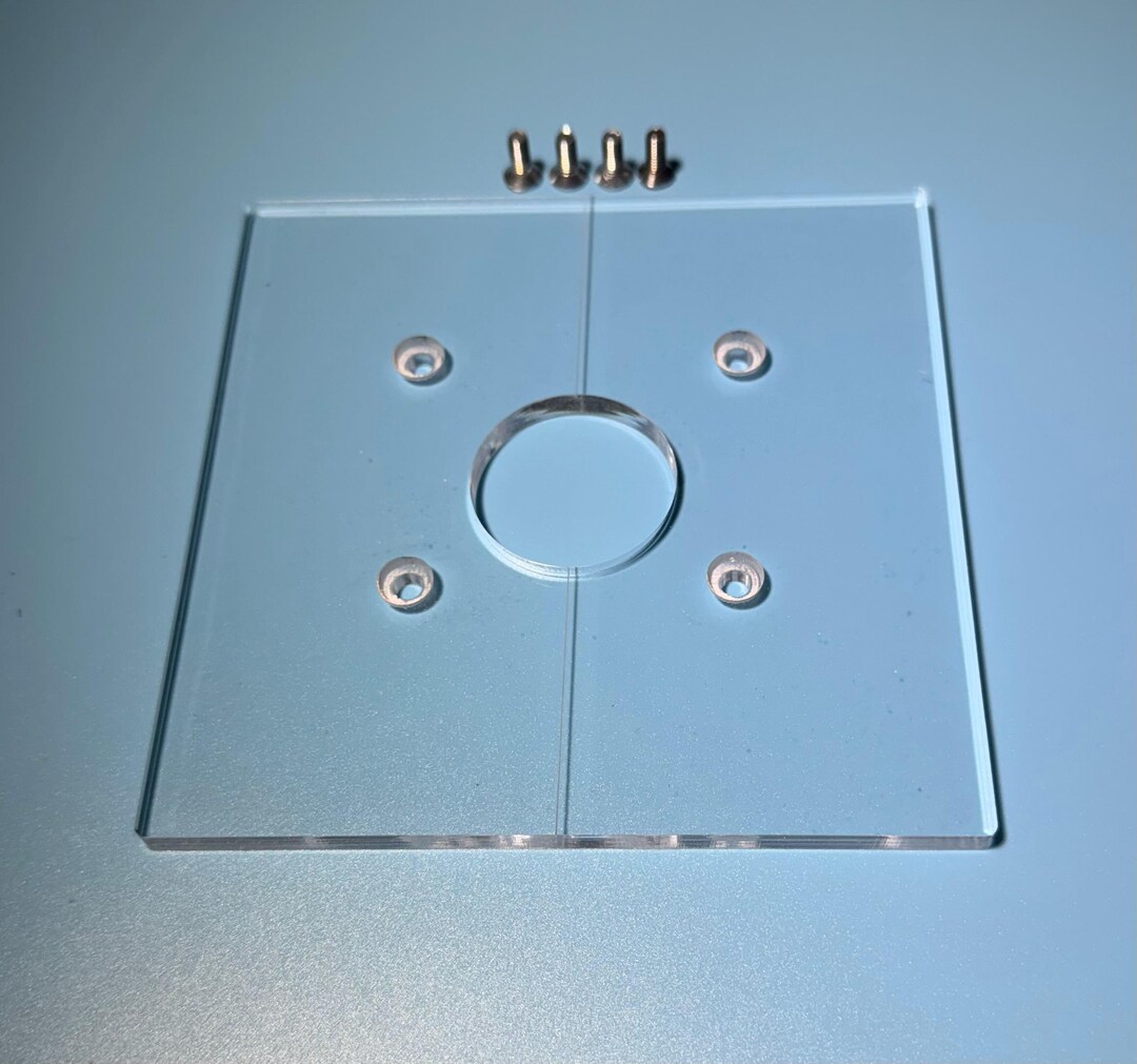 WEN RT1460 Palm Router Baseplate, 125mm Square - Etsy