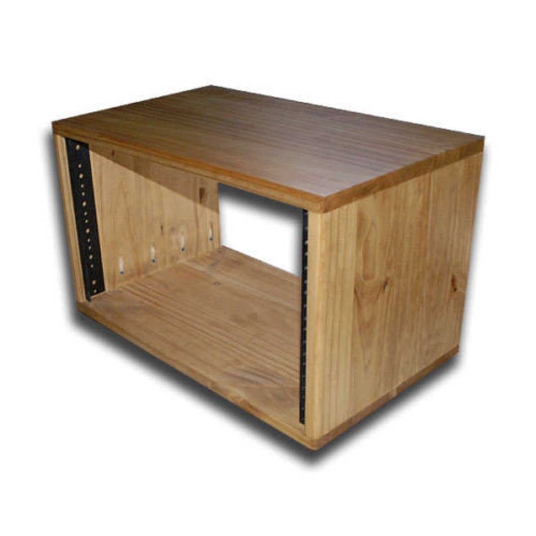 Nice-racks 6-space Studio Rack, Choose Your Depth, Choose Your Stain ...