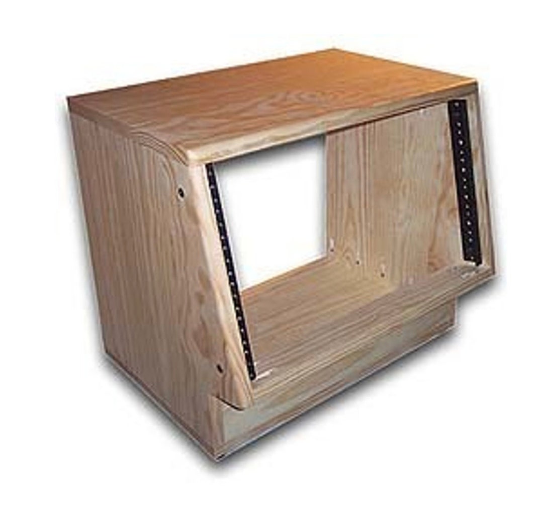 Nice-racks Slanted 6-space Studio Rack, Choose Your Stain, FREE ...