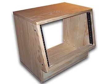 Nice-racks 10-space Studio Rack, Choose Your Depth, Choose Your Stain ...