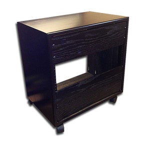 Nice-racks 10-space Studio Rack, Choose Your Depth, Choose Your Stain ...