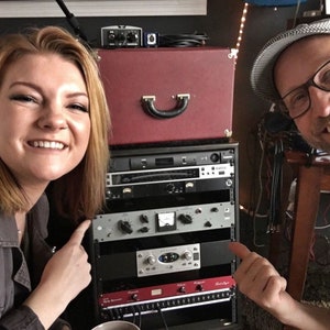 Nice-racks 10-space Studio Rack, Choose Your Depth, Choose Your Stain ...