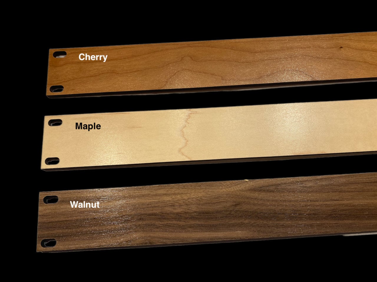 Nice-racks 1U, 2U, or 3U cymatics Decorative Vented Wood Studio Rack ...