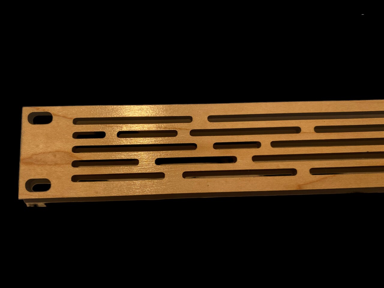 Nice-racks 1U, 2U, or 3U subway Decorative Vented Wood Studio Rack ...