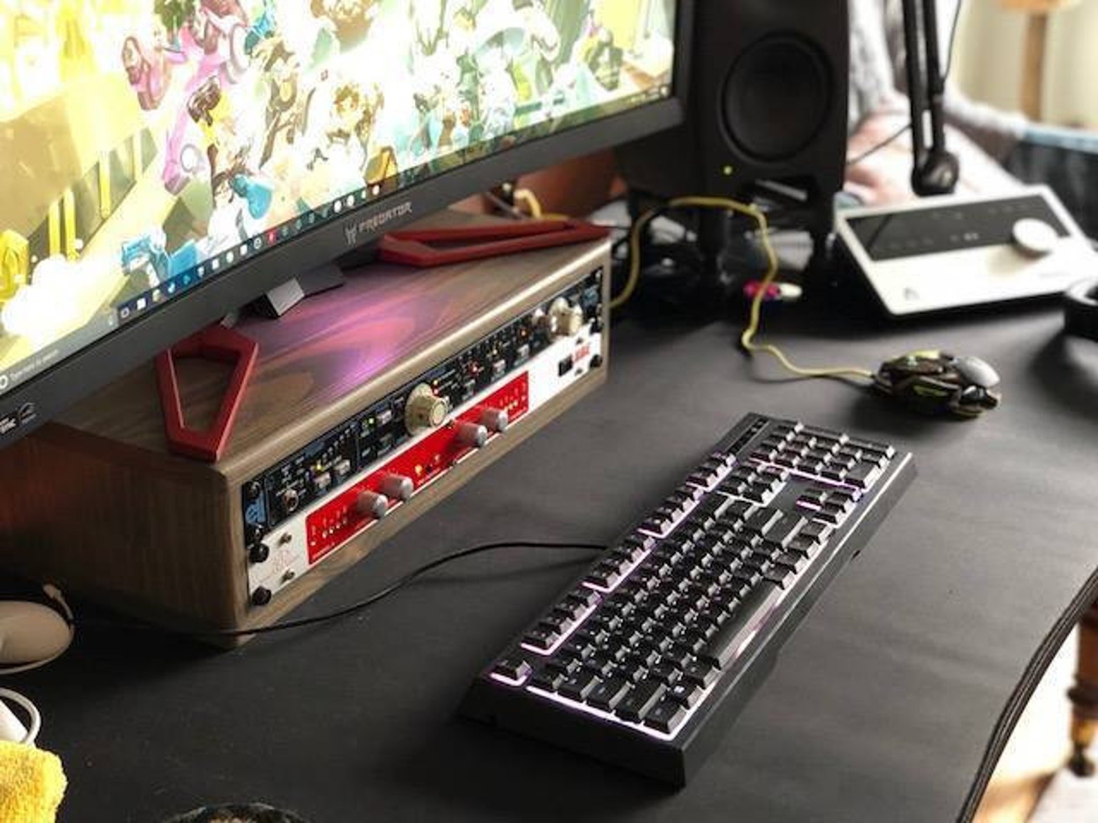 Nice-racks 2-space Studio Rack, Choose Your Depth, Choose Your Stain ...