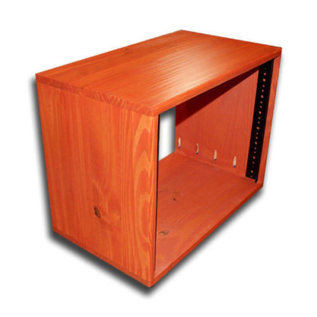 Nice-racks 8-space Studio Rack, Choose Your Depth, Choose Your Stain ...