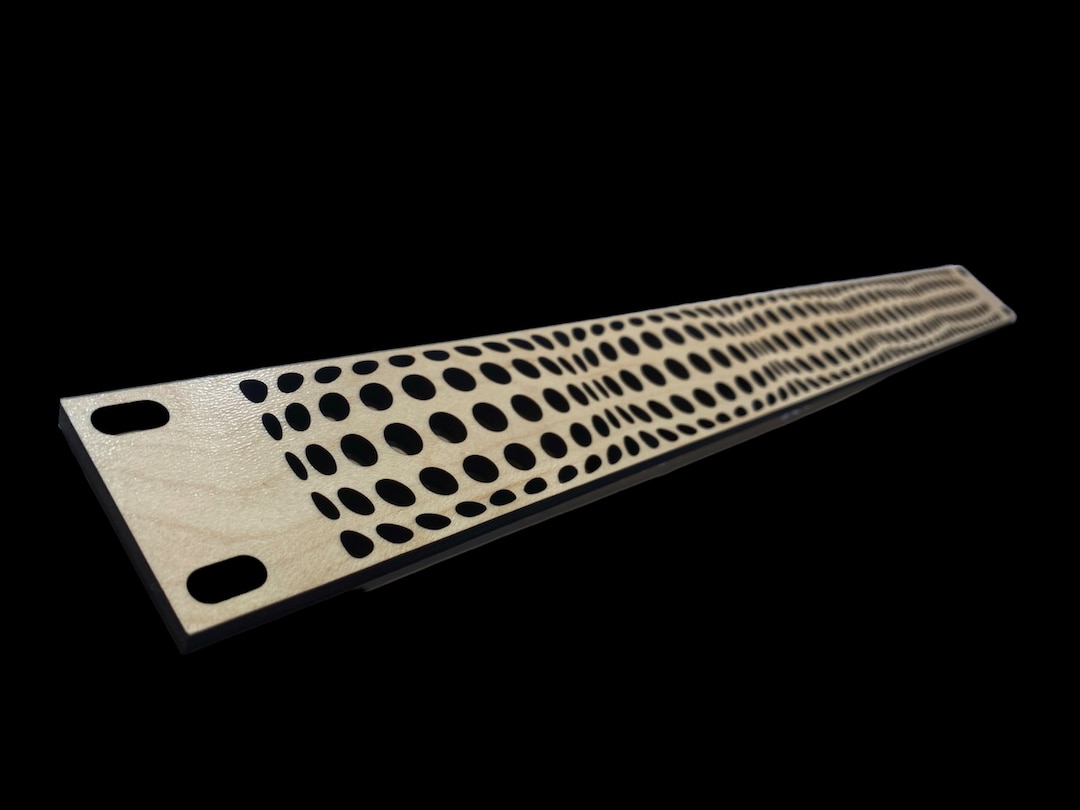 Nice-racks 1U, 2U, or 3U "gravity" Decorative Vented Wood Studio Rack ...