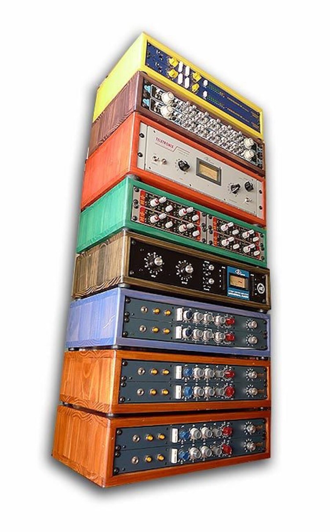 Nice-racks 2-space Handmade Wood Studio Rack 12 Deep - Etsy