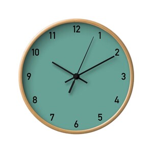 Numbers Wall Clock. Smoke Grey Boho Bohemian Classic - Etsy