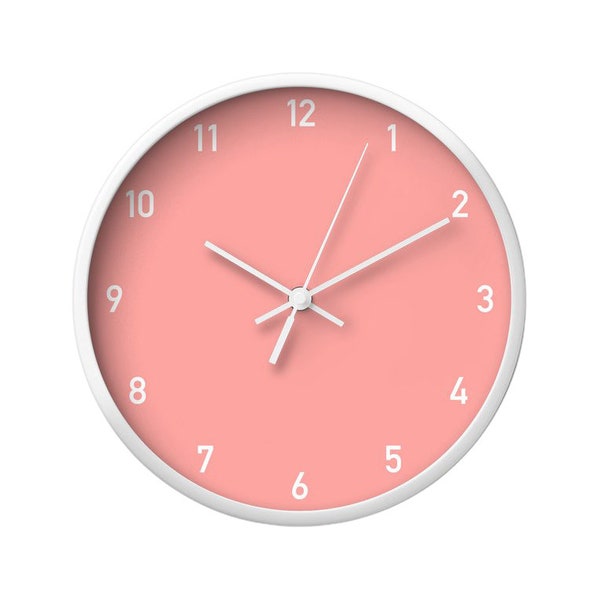 Coral Clock - Etsy