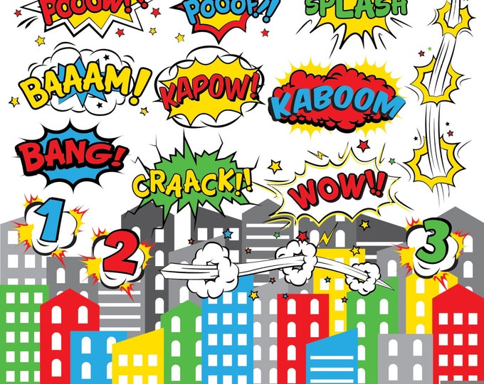 Flying Superhero Clipart, Superheroes Kids Clipart, Superhero Boy ...