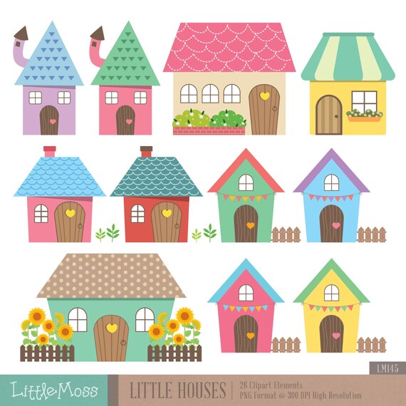 Cute Little House Clipart