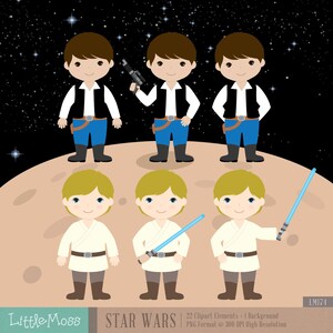 Star Wars Digital Clipart - Etsy