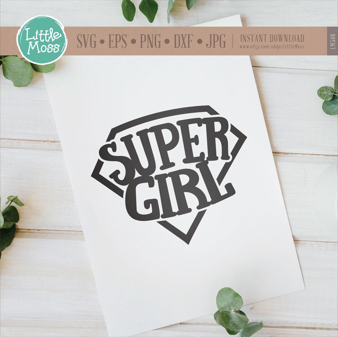 Super Girl SVG, Baby Shower SVG, Cricut File, Silhouette File - Etsy