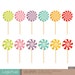 Lollipop Digital Clipart and Papers - Etsy