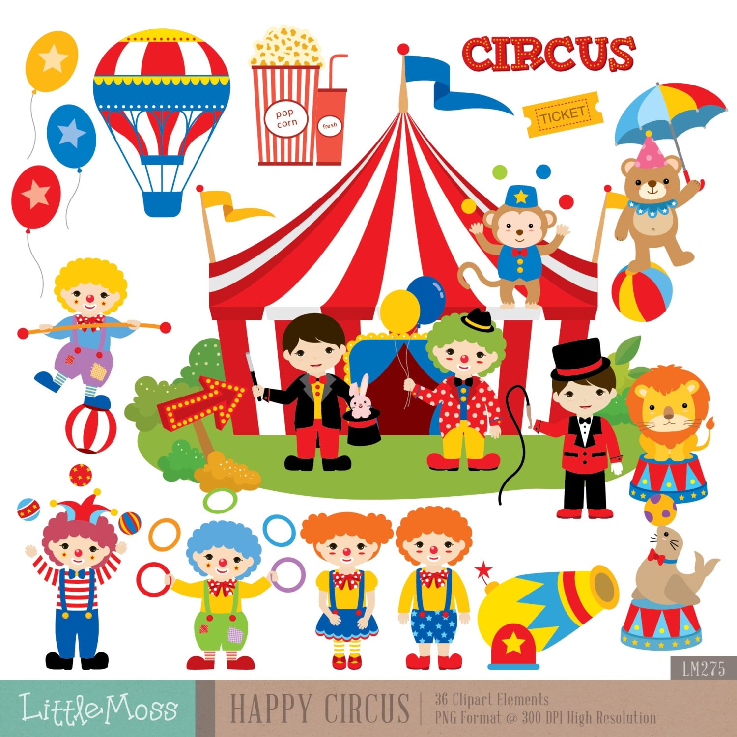 Childrens Carnival Clipart