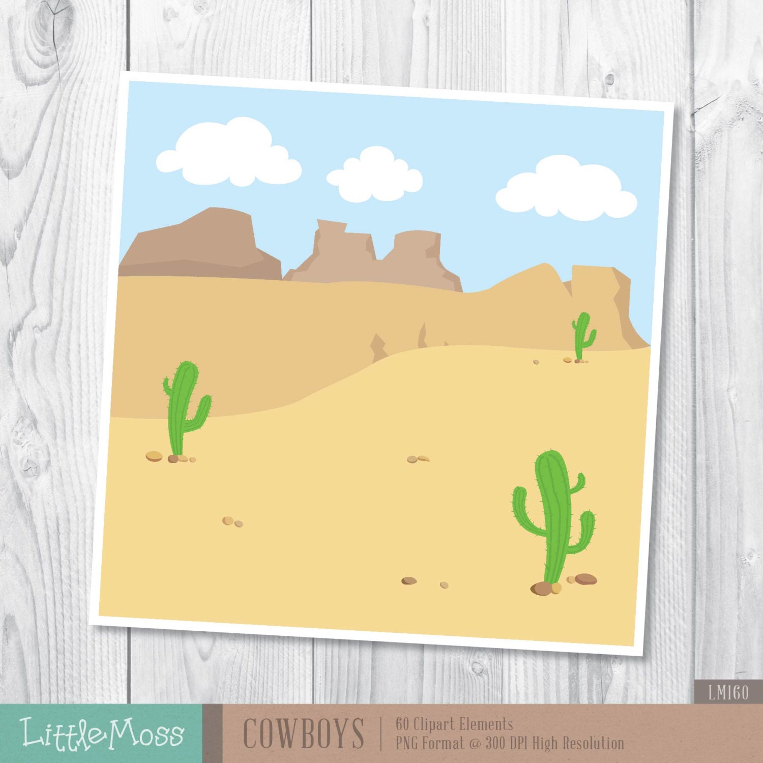 Cowboy Digital Clipart Wild West Clipart Cowgirl Clipart - Etsy