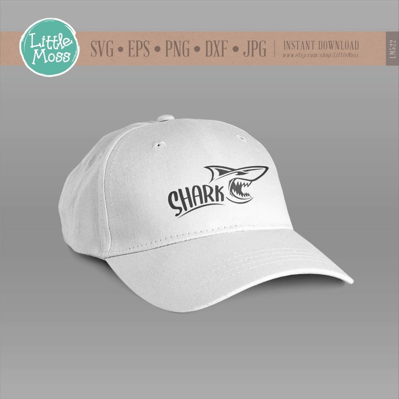 Shark SVG Shark Clipart Cricut File Silhouette Studio File | Etsy