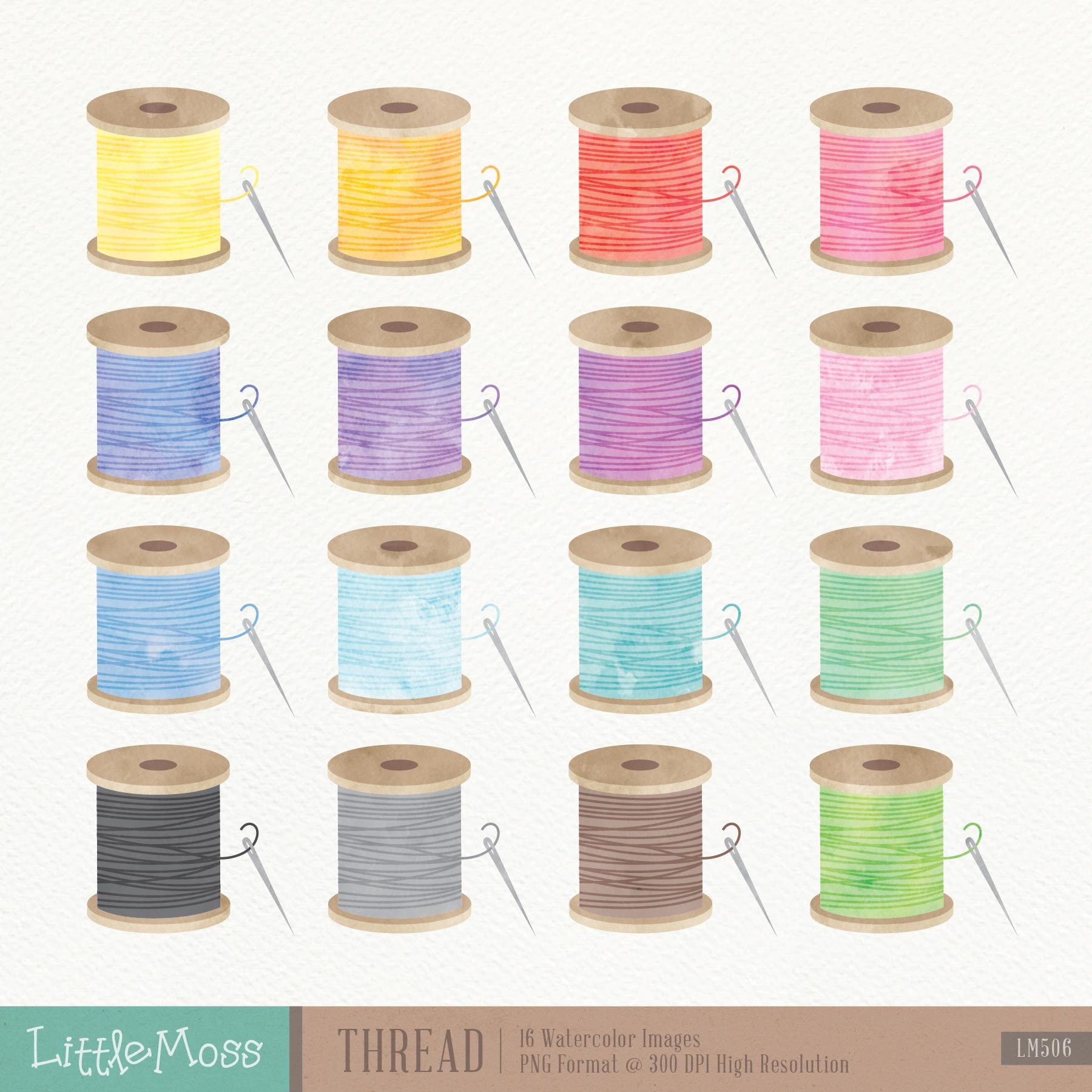 Sewing Thread Clipart