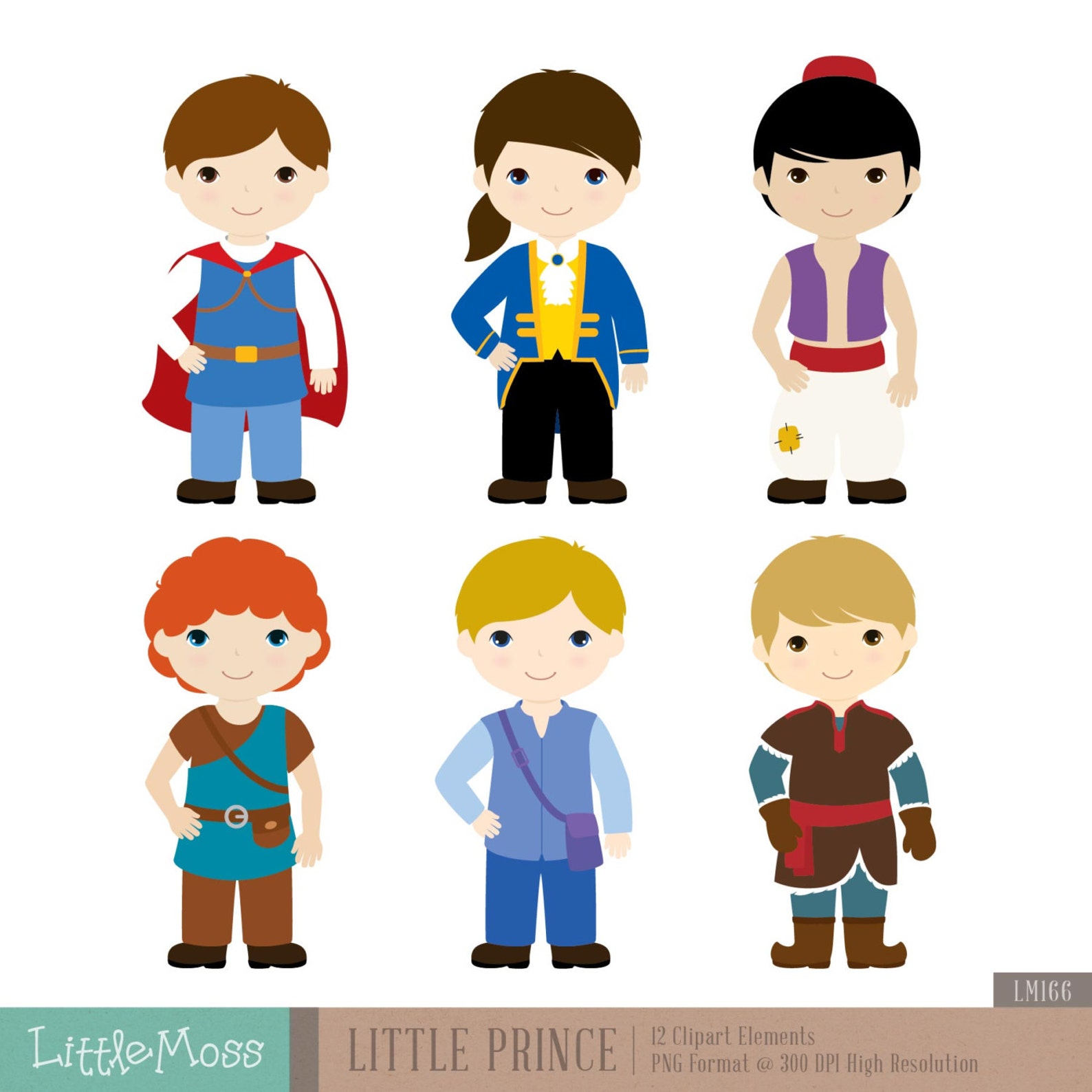 Little Prince Digital Clipart 2 - Etsy