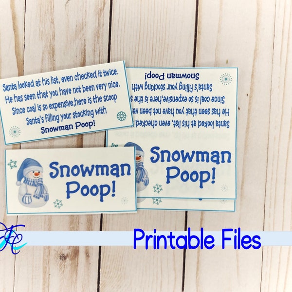 Snowman Poop Bag Topper - Etsy