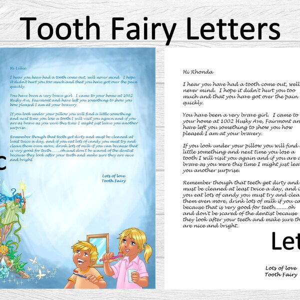 Fairy Letters - Etsy