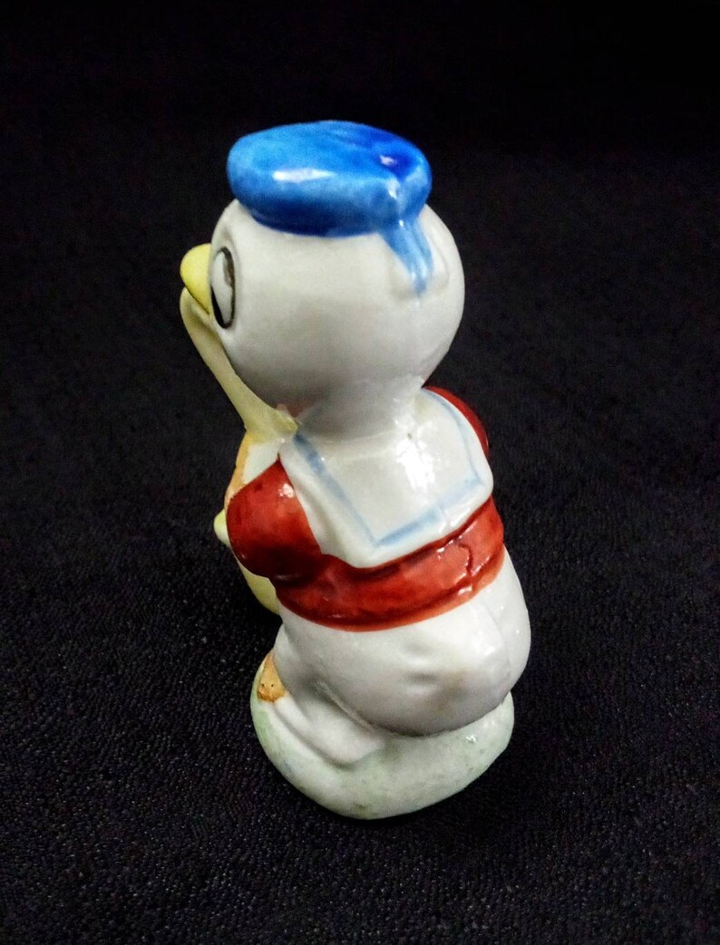 Vtg. Pie-eyed Donald Duck With Saxophone, Ceramic Duck Made in Japan - Etsy