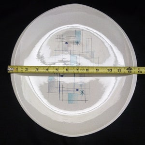 MCM Franciscan Oasis Chop Plate, 1950's Atomic Design Stoneware - Etsy