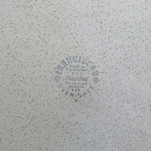 MCM Franciscan Oasis Chop Plate, 1950's Atomic Design Stoneware - Etsy